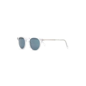 Oliver Peoples Klare Sonnenbrille - Verleihen Sie Ihrem Stil das gewisse Etwas - - Accessories - Herren - Wei&szlig; - 47 MM