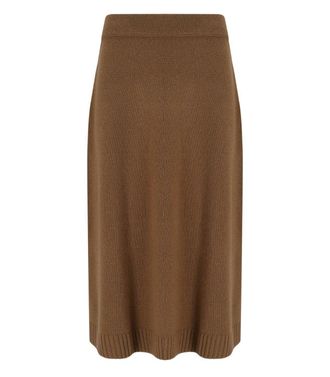 Weekend by Max Mara JUPE MIDI TRICOT BARNABA MARRON MAX MARA WEEKEND