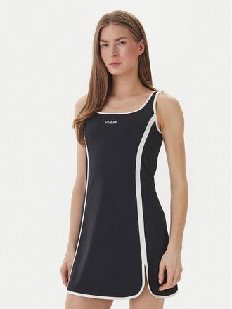 Guess Kleid f&uuml;r den Alltag V6GK06 K2997 Schwarz Classic Fit