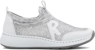 Rieker Sneakers Rieker N5554-81 Silberfarben