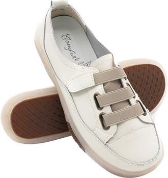 Zerimar Baskets en Cuir pour Femme - &Eacute;l&eacute;gantes et Confortables - Chaussures Femme styl&eacute;es et Confortables - Beige, Pointure 37