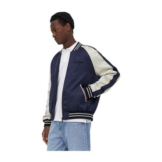 The Kooples Homme, Vestes, Bleu, Taille: XL Veste Bombe Brod&eacute;