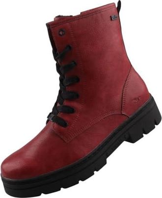 Mustang Jeans Bottines pour femme, rouge, 39 EU