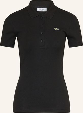 Lacoste Jersey-Poloshirt schwarz