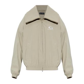 Balenciaga Logo Jacke - - Jackets - Damen - Beige - M
