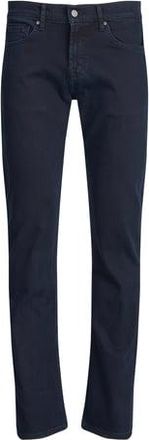 7 For All Mankind Jean droit en coton m&eacute;lang&eacute;