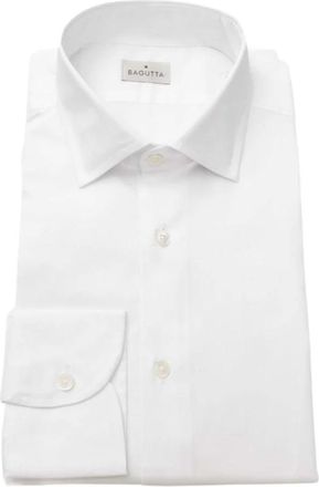 Bagutta Chemise Coupe Ajust&eacute;e - Homme - Chemises - Blanc - Taille: XS
