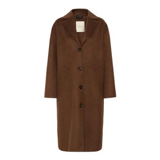 Part Two Einreiher-Mantel - - Coats - Damen - Braun - 2XL