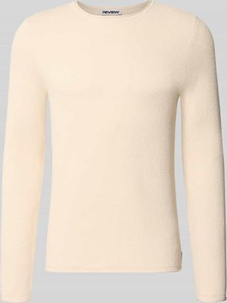 Review Slim Fit Pullover aus reiner Baumwolle