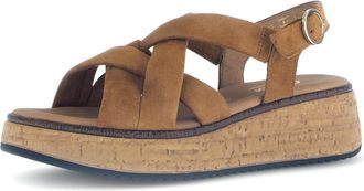 Gabor Damen Sandaletten, Frauen Sandalen,Moderate Mehrweite (G),Sommersandalen,bequem,flach,Sommerschuhe,Freizeitschuhe,Sattel,37 EU / 4 UK