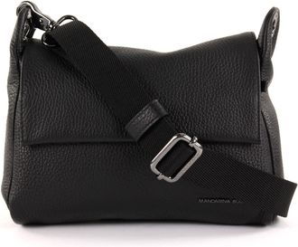 Mandarina Duck Schultertasche Schwarz (Schwarz) Mellow Leather P10fzt93 23 x 18 x 3 (L x H x B)