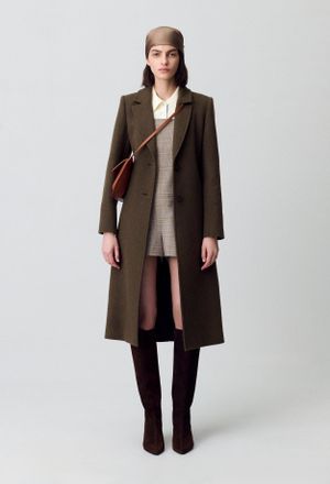 Claudie Pierlot Langer Wollmantel