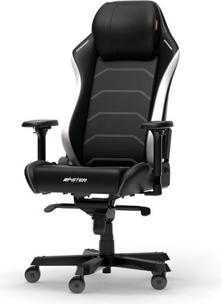 DXRacer Master XL Schwarz & Wei&szlig; EPU Leder das Orginal Gaming Stuhl, Premium Chefsessel, Schreibtischstuhl Ergonomisch, B&uuml;rostuhl, Desk Chair, Drehstuhl f&uuml;r O