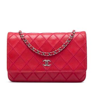Chanel Pre-owned Wallet-on-Chain - - Pre-owned - Damen - Rot - ONE SIZE