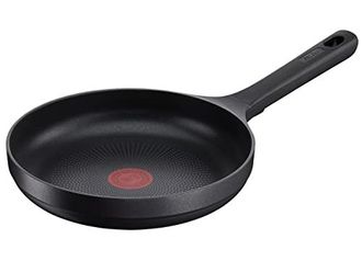 T-fal G61204 Trattoria Pro Po&ecirc;le &agrave; frire, 24 cm, en fonte daluminium, rev&ecirc;tement antiadh&eacute;sif sans danger, indicateur de temp&eacute;rature, convient &agrave; tous les typ