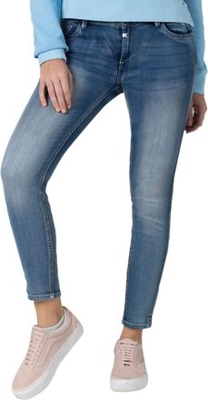 Timezone Damen Tight AleenaTZ 7/8 Freizeithose, Aqua Blue wash, 27