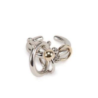 Justine Clenquet Bague Kris en laiton
