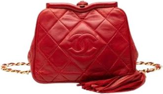 Chanel Pre-owned Gesteppte G&uuml;rteltasche - - Pre-owned - Damen - Rot - ONE SIZE