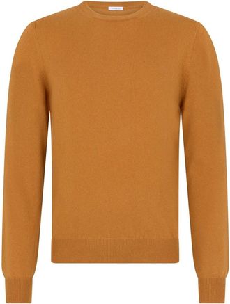 Malo Homme, Pulls, Brun, Taille: M Pull ras du cou en cachemire