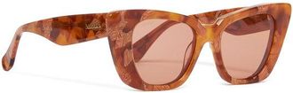Max Mara Sonnenbrillen MM0099 56E Braun