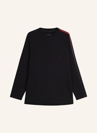 Yohji Yamamoto Y-3 Oversize Longsleeve T-Shirt Mit Farbverlaufsstreifen schwarz