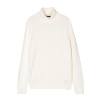 Zanone Rollkragenpullover - - Knitwear - Herren - Wei&szlig; - 2XL