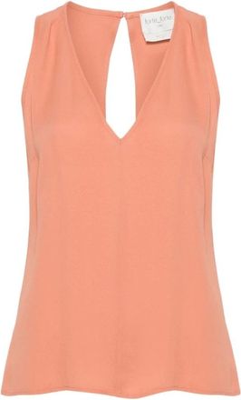 Forte_Forte Femme, Tops, Rose, Taille: 36 FR Haut &agrave; col en V
