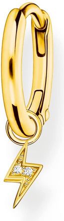 Thomas Sabo Thomas Sabo Einzel Creole mit Blitz Anhänger vergoldetes Silber CR705-414-14