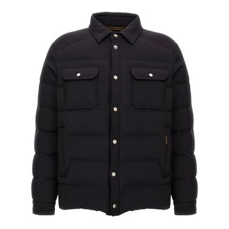 Moorer Homme, Vestes, Bleu, Taille: 2XL Veton Overshirt