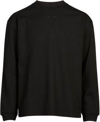 Rains T-shirt gaufr&eacute; &agrave; manches longues