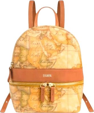 Alviero Martini 1A Classe Femme, Sacs, Beige, Taille: ONE Size Zainetto