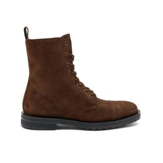 Frau Femme, Chaussures, Brun, Taille: 37 EU Bottines en Daim avec Fermeture &Eacute;clair Marron