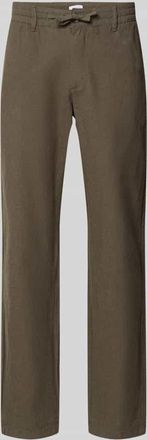 Lindbergh Hose aus Leinen-Baumwoll-Mix mit elastischem Bund