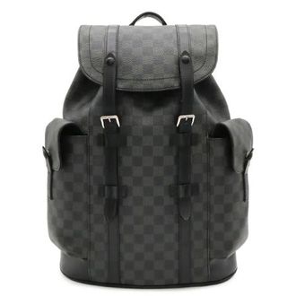 Louis Vuitton Pre-owned Christopher MM Damier Graphite Rucksack - - Pre-owned - Herren - Schwarzk - ONE SIZE