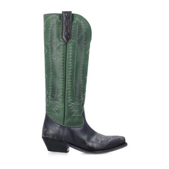Golden Goose Cowboy Boots - - Shoes - Damen - Gr&uuml;n - 36 EU
