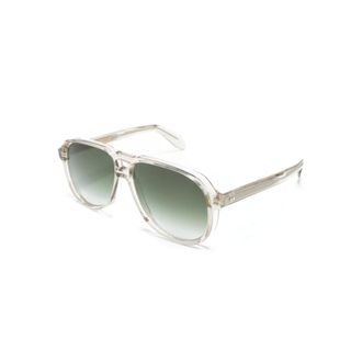 Cutler and Gross unisex, Accessoires, Blanc, Taille: 60 MM 9782 Aviator Lunettes de soleil