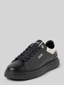 BALR. Low Top Sneaker aus Leder mit Label-Print Modell Game Day