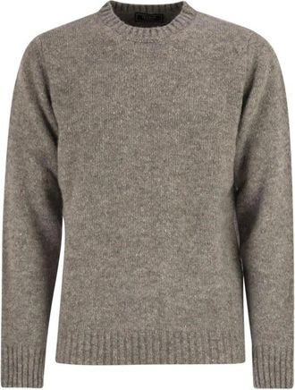 PESERICO Homme, Pulls, Gris, Taille: 2XL Pull Col Rond Mouchet&eacute;