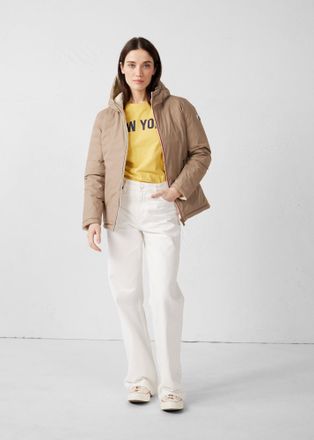 Jott Doudoune r&eacute;versible Sable fum&eacute;/Naturel Bergame - Taille XL