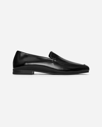 Arket Loafer Aus Lackleder -Schwarz