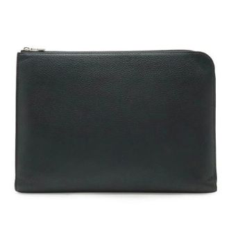 Louis Vuitton Pochette en cuir Pre-owned - Femme - Pre-owned - Noir - Taille: ONE Size