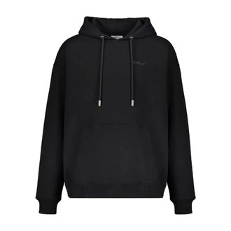 Off-white Homme, Sweatshirts et sweats &agrave; capuche, Noir, Taille: XS Logo SweaT-shirt