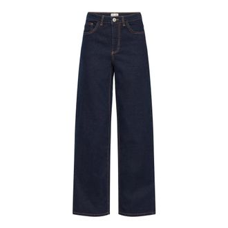 Ichi Ihtwiggy Straight Hose 20119128 - - Jeans - Damen - Blau - W26 L34