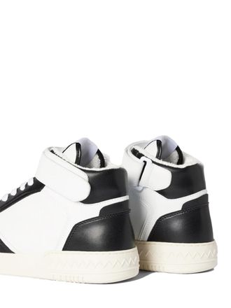 Missoni Mens Basket New High Sneakers White Shoes >