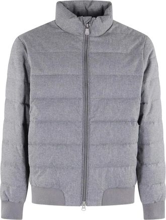 Save The Duck doudoune Herbie en flanelle - Gris