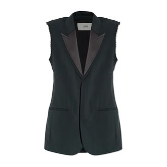 Ami Wollweste - - Jackets - Damen - Schwarzk - XS