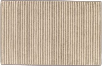 CawÖ Badematten Two-Tone Stripes 480 Graphit - 70