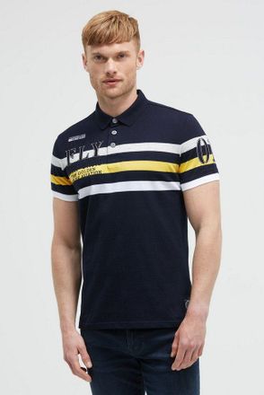 Camp David Poloshirt mit Baumwolle