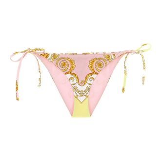 Versace Femme, Maillots de bain, Multicolore, Taille: 40 FR Spring Barocco Bikini Bottoms
