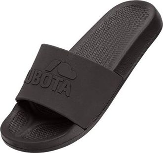 Kubota Claquette Homme - Sandales &agrave; enfiler - Chaussures Pour Piscine et Plage - Sandales &eacute;t&eacute; - Marron - 46